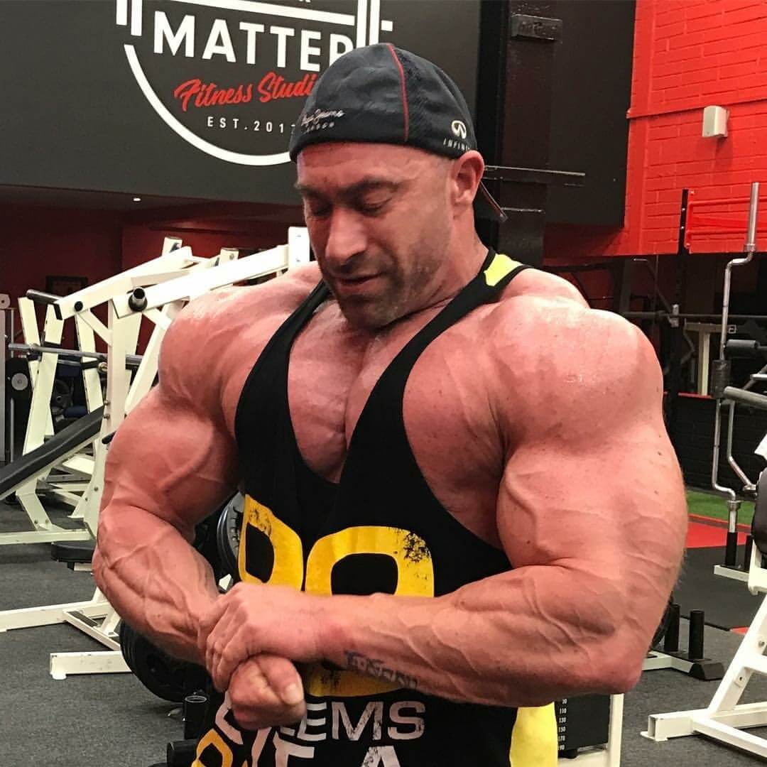 Niall Kinsella Bodybuilder Then And Now - Then & Now