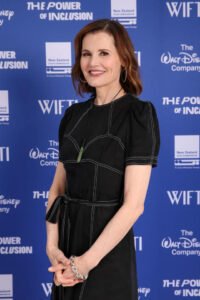 Geena Davis Then and Now