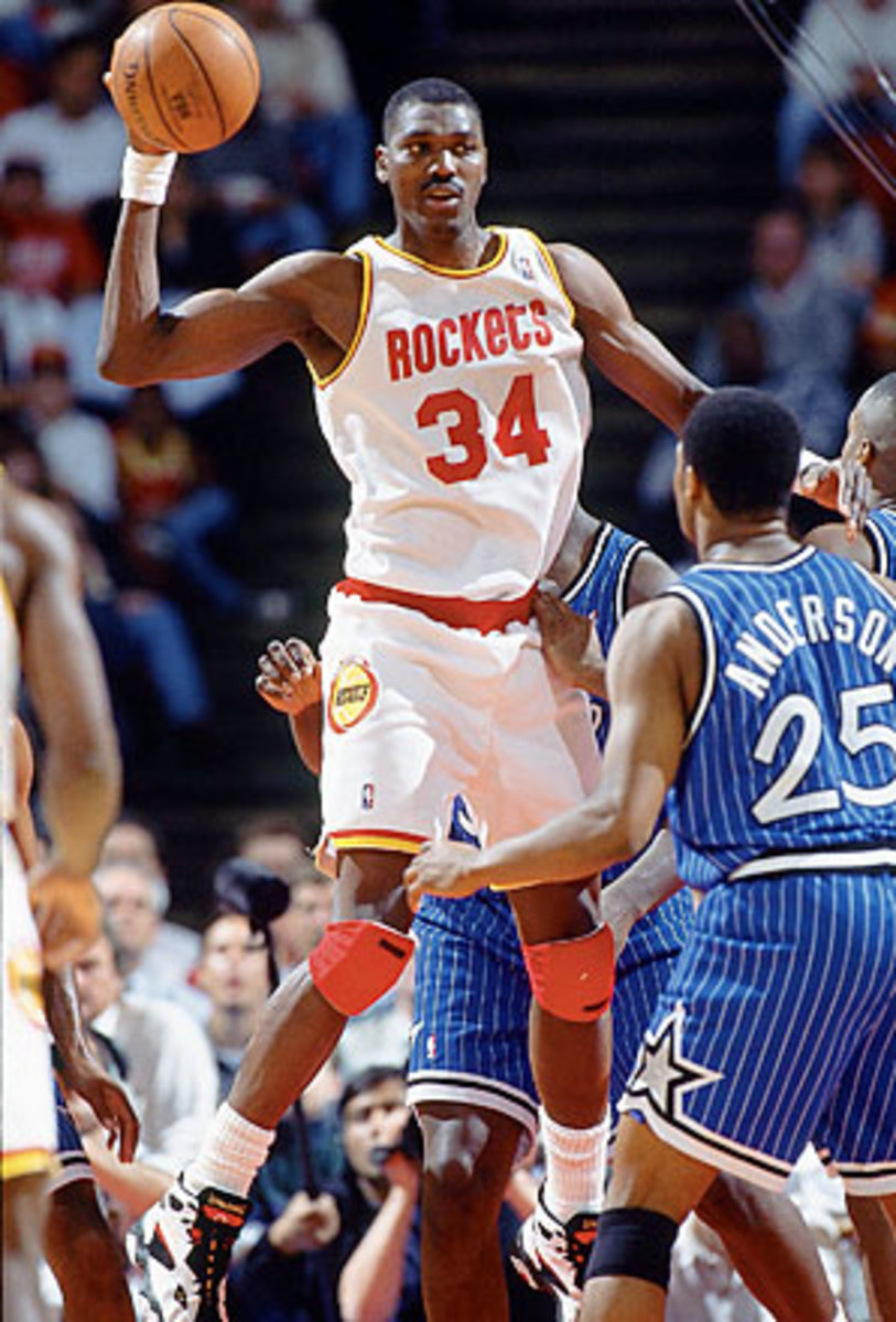 Hakeem Olajuwon Then and Now
