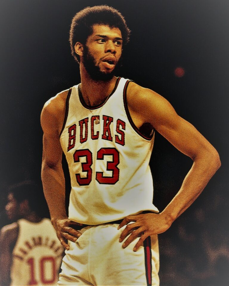 Kareem Abdul-Jabbar Then and Now